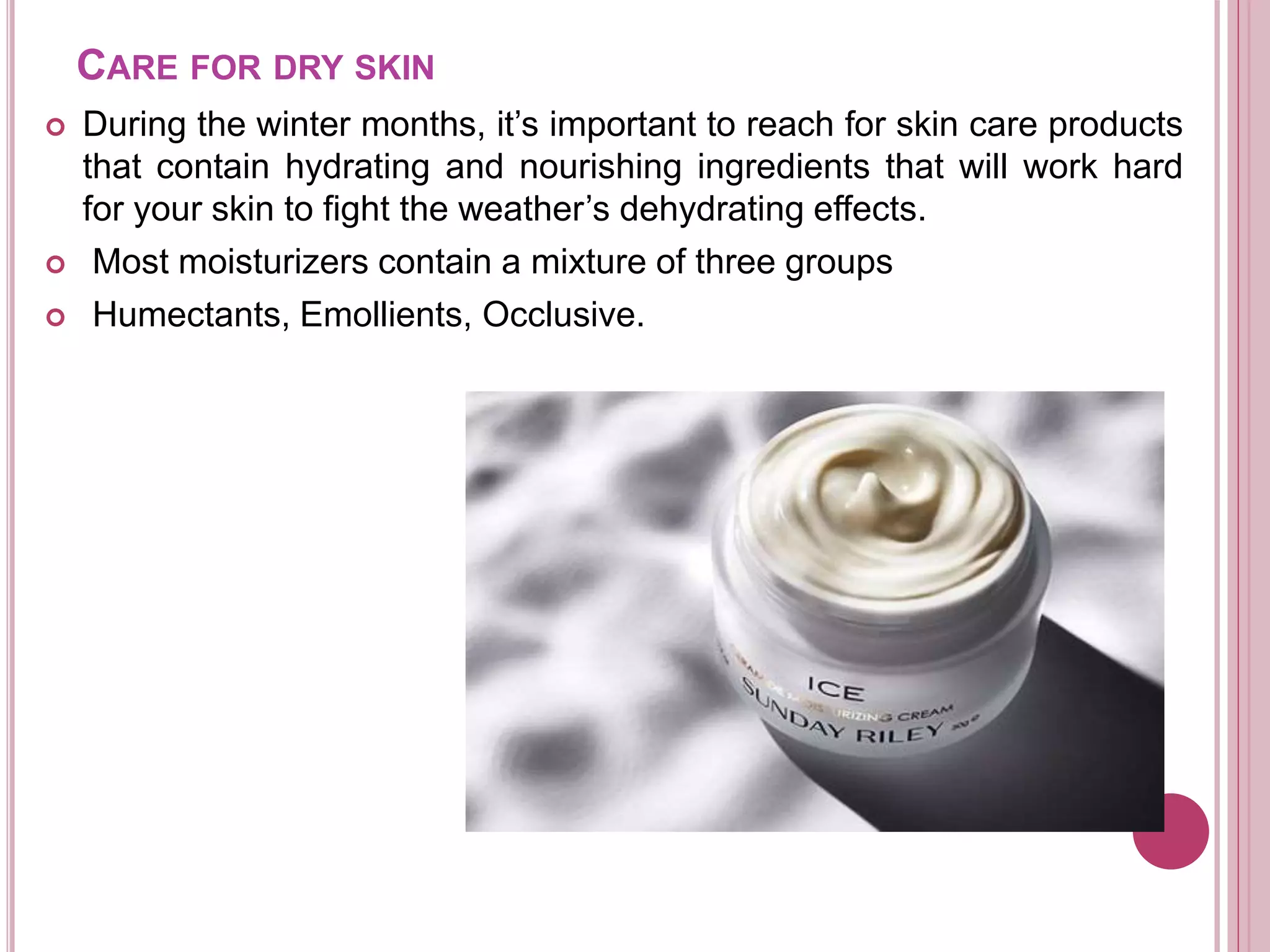 Moisturizing cream ppt | PPTX