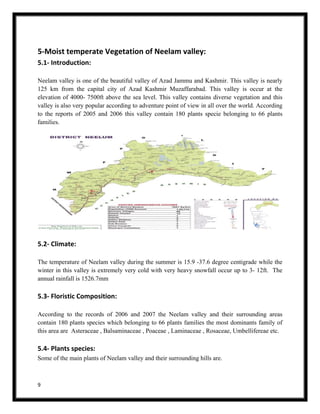 Moist vegetation of pakistan | PDF