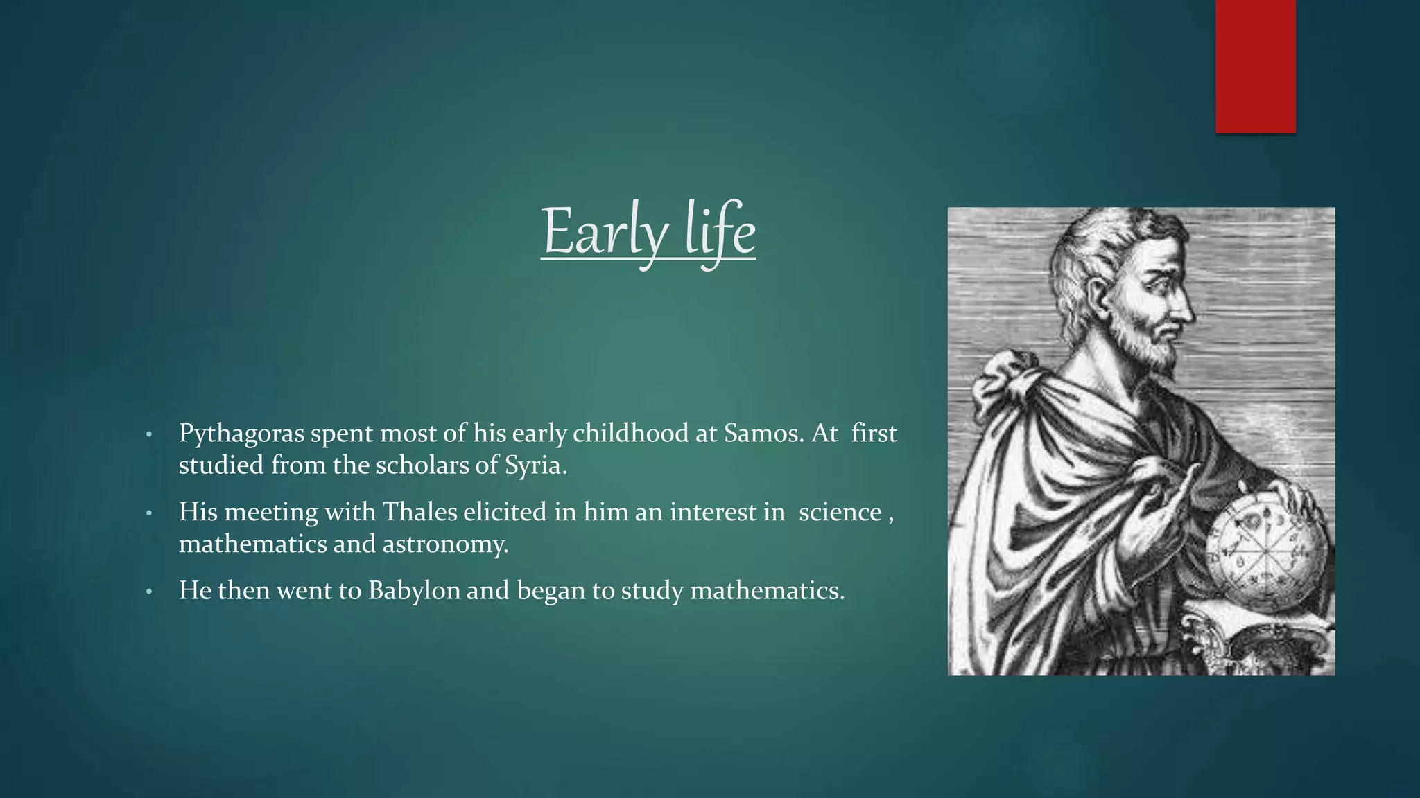 Pythagoras and His Works .pptx