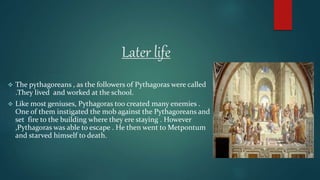 Pythagoras and His Works .pptx