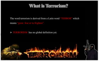 Terrorism | PPSX
