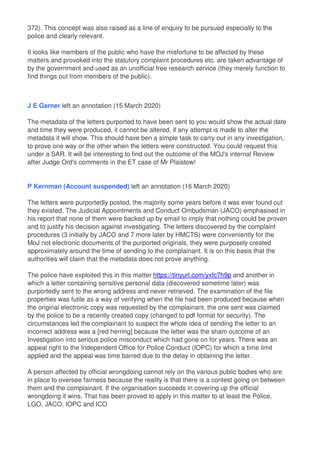 Moj criticised over forging documents | PDF