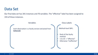 Can we predict the quality of spectrum-based fault localization? | PPT
