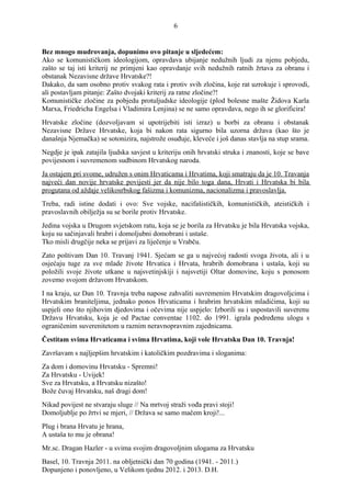 Hazler: Moje sjećanje na 10. travnja | PDF