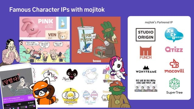 Mojitok sticker store introduction | PPTX
