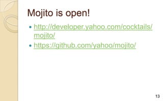 Mojito@nodejstw | PPT
