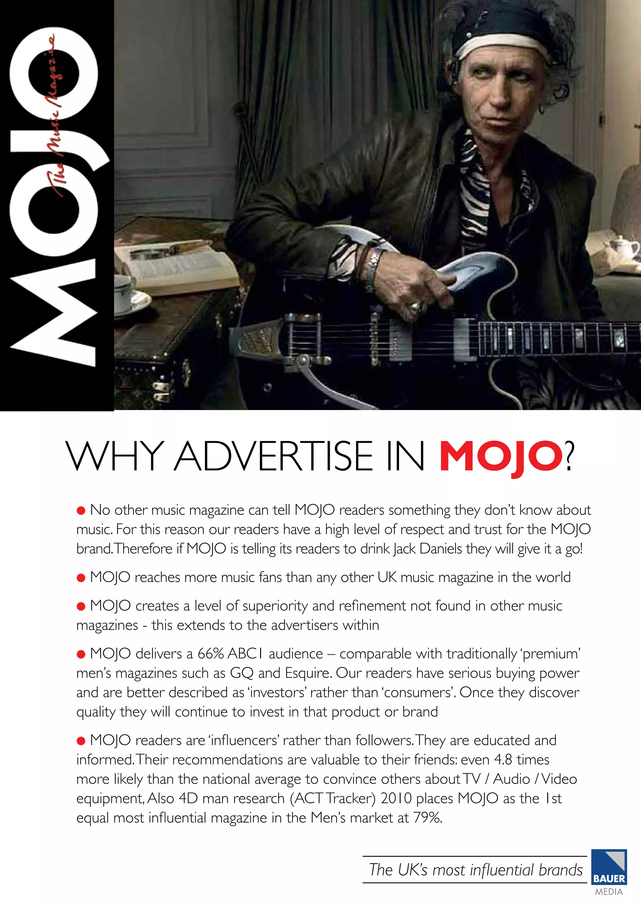 Mojo media pack-2011 | PDF