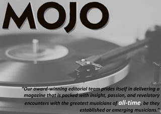 Mojo institution | PPT