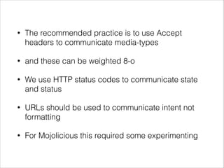 Mojolicious and REST | PDF | Programming Languages | Computing
