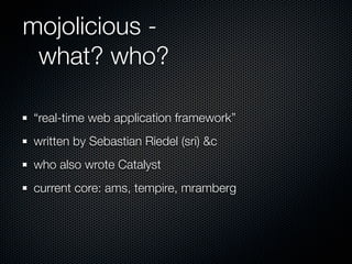 Mojolicious, real-time web framework | PDF | Web Design and HTML | Internet