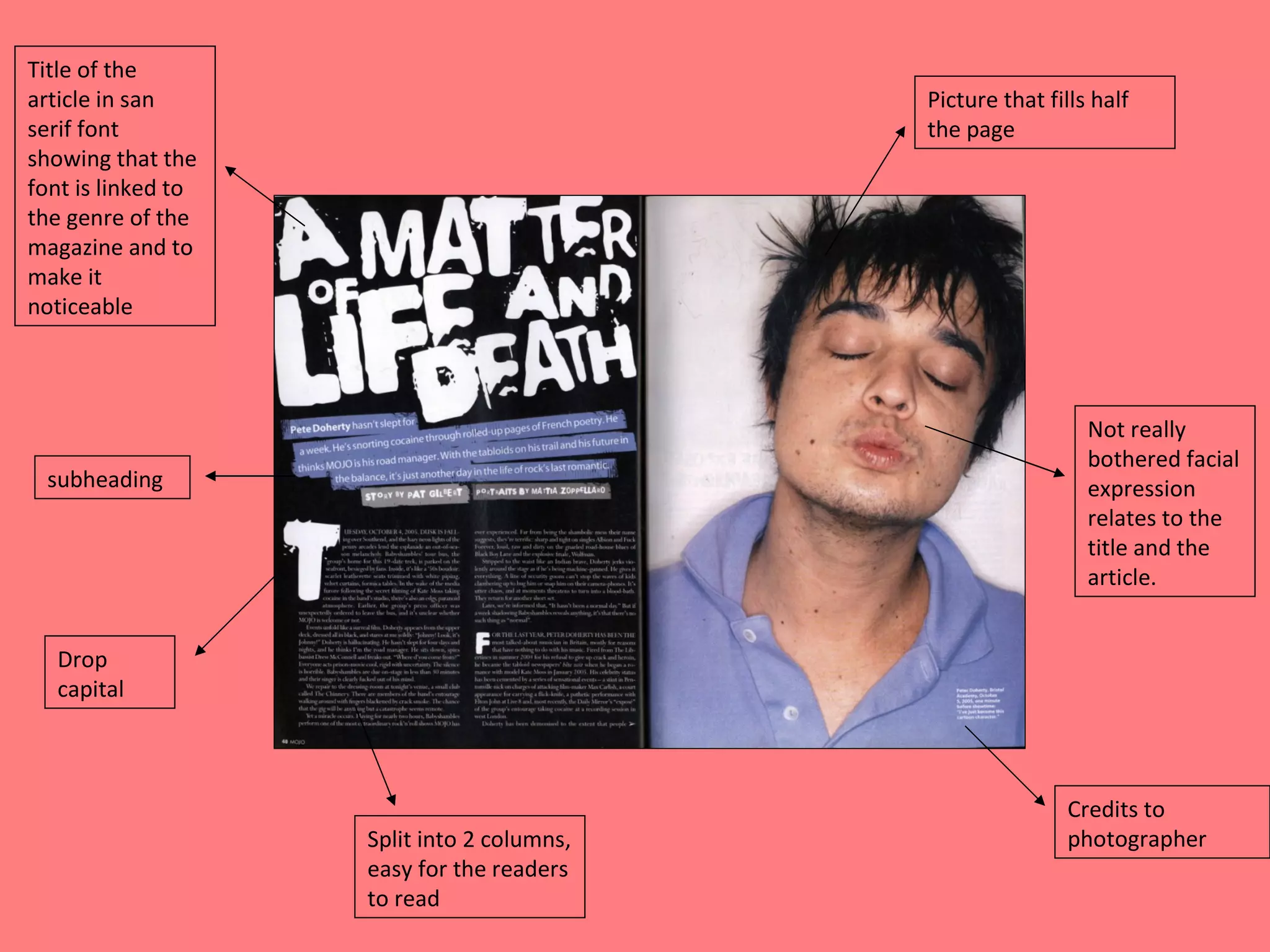 Mojo magazine analysis | PPT