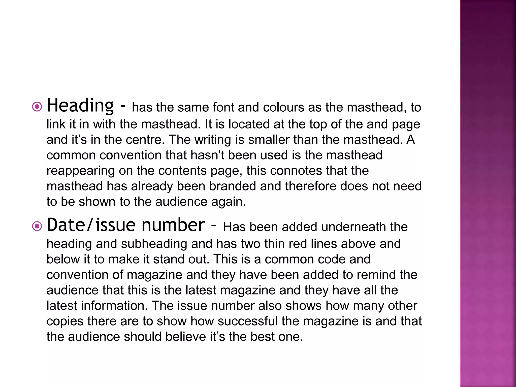 Mojo’ magazine analysis | PPTX