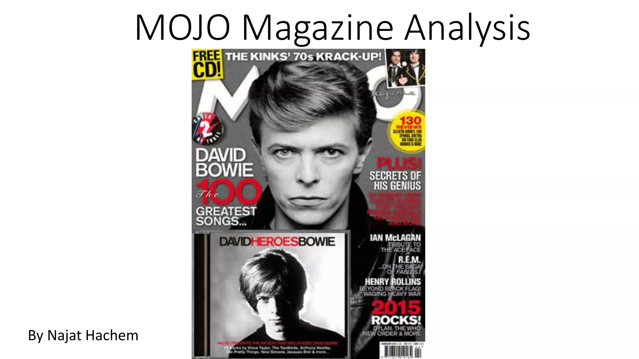 Mojo magazine analysis | PPTX