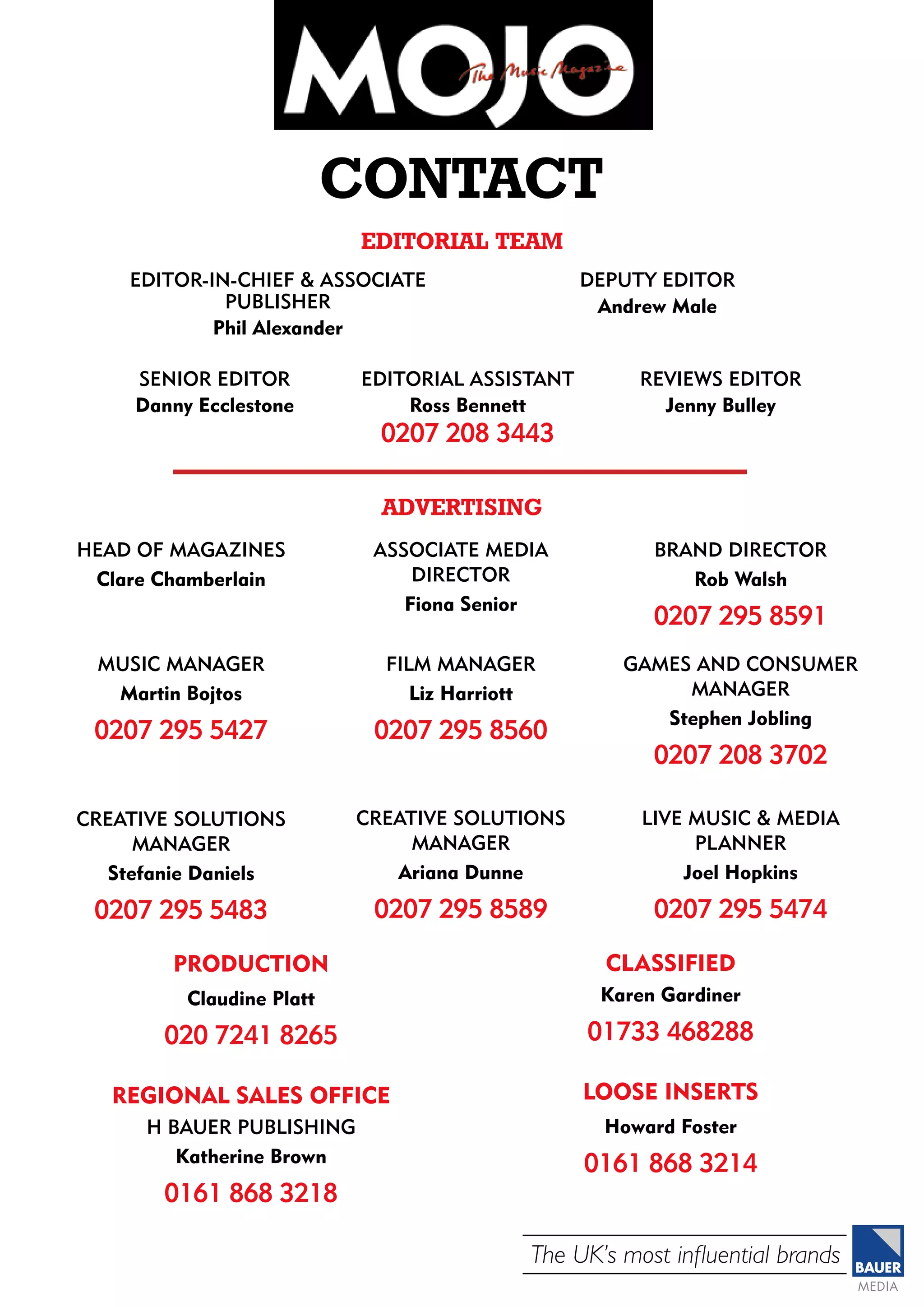 Mojo media pack | PDF