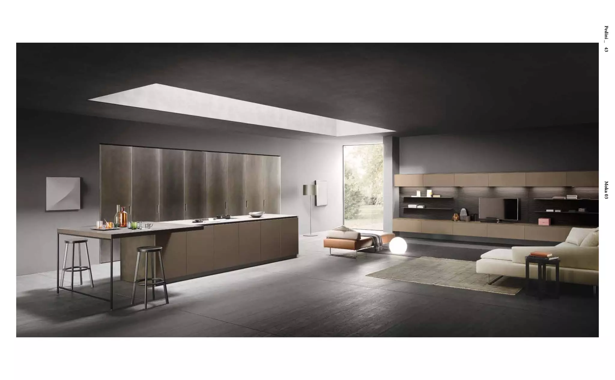 Moka Design Catalogue | Best Morden White Kitchen Designe By Pedini ...