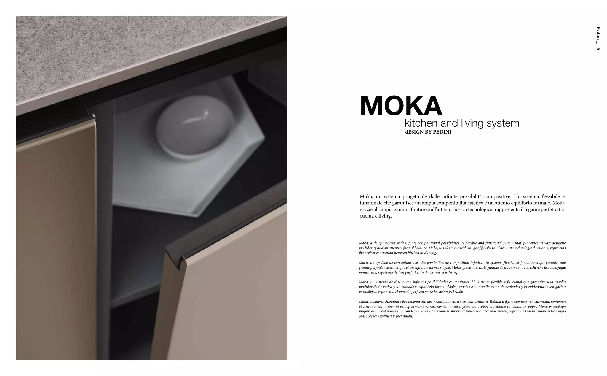 Moka Design Catalogue | Best Morden White Kitchen Designe By Pedini ...