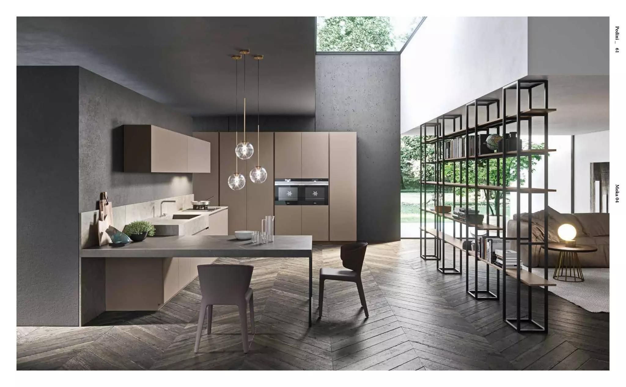 Moka Design Catalogue | Best Morden White Kitchen Designe By Pedini ...