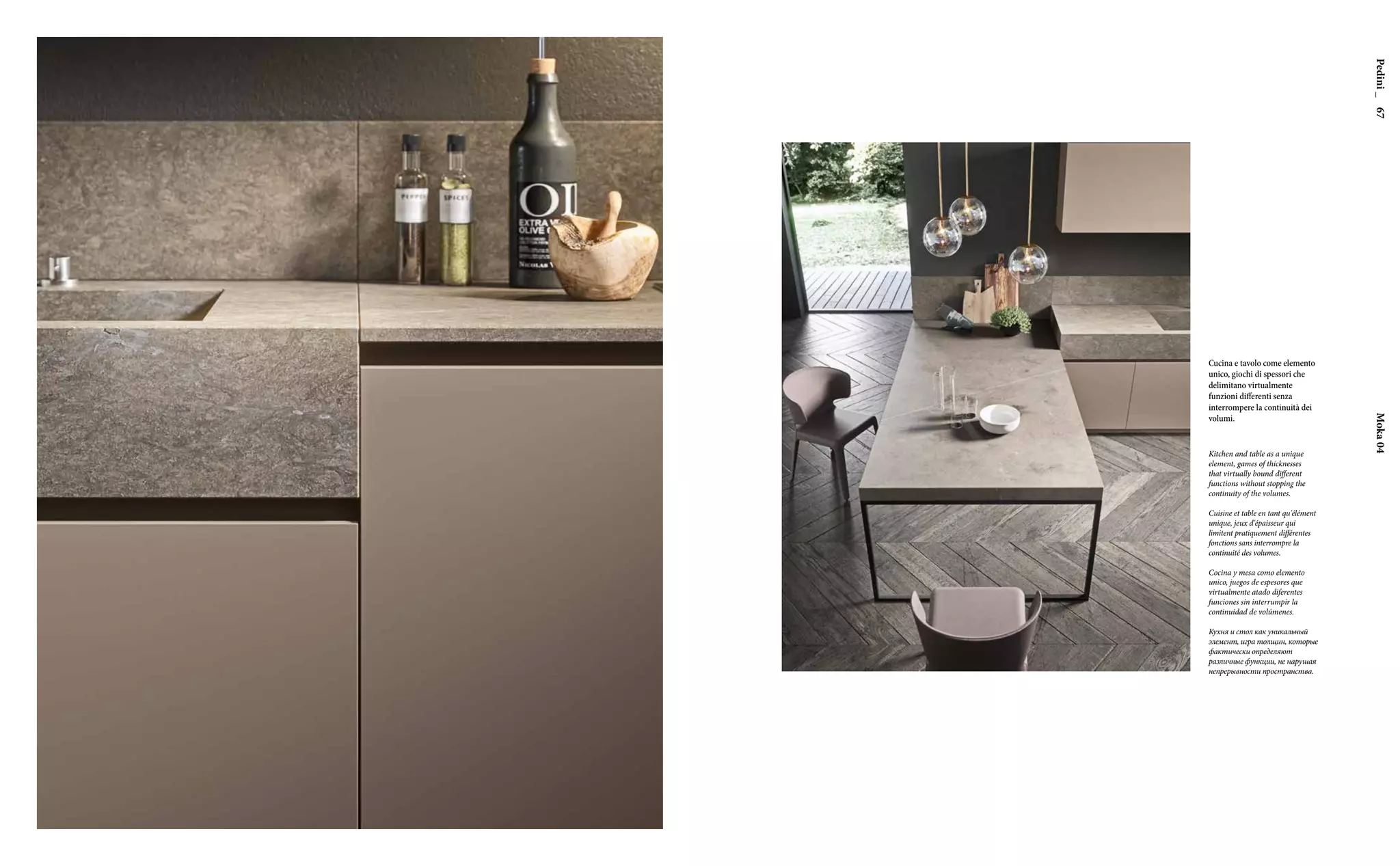 Moka Design Catalogue | Best Morden White Kitchen Designe By Pedini ...