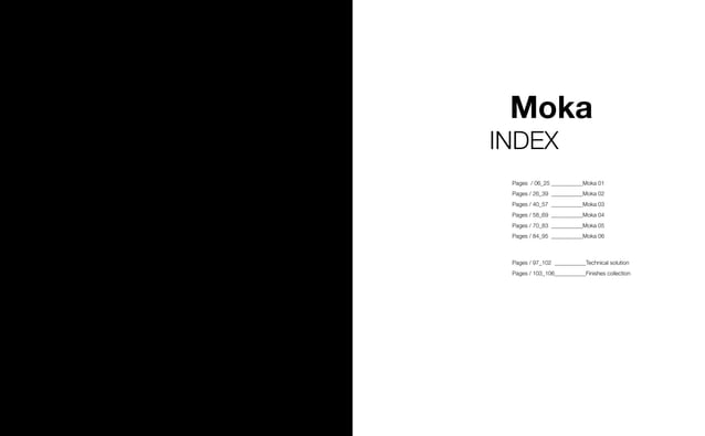 Moka Design Catalogue | Best Morden White Kitchen Designe By Pedini ...