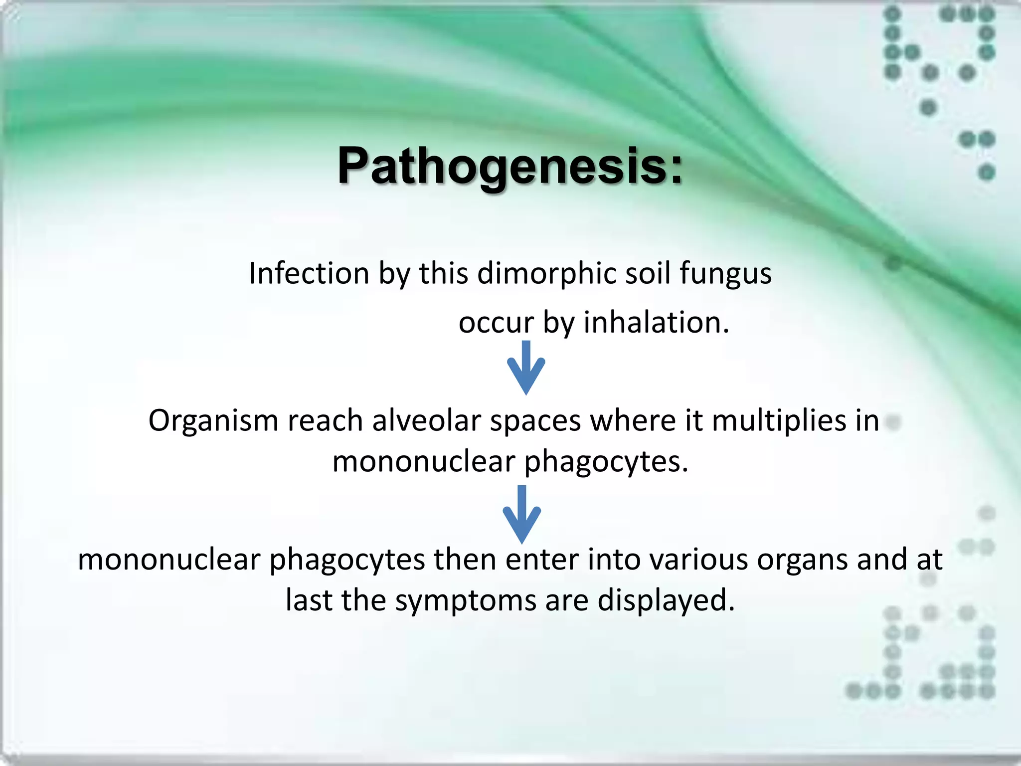 Pathogenesis,pathology and diagnosis of Cryptococcosis,Histoplasmosis ...