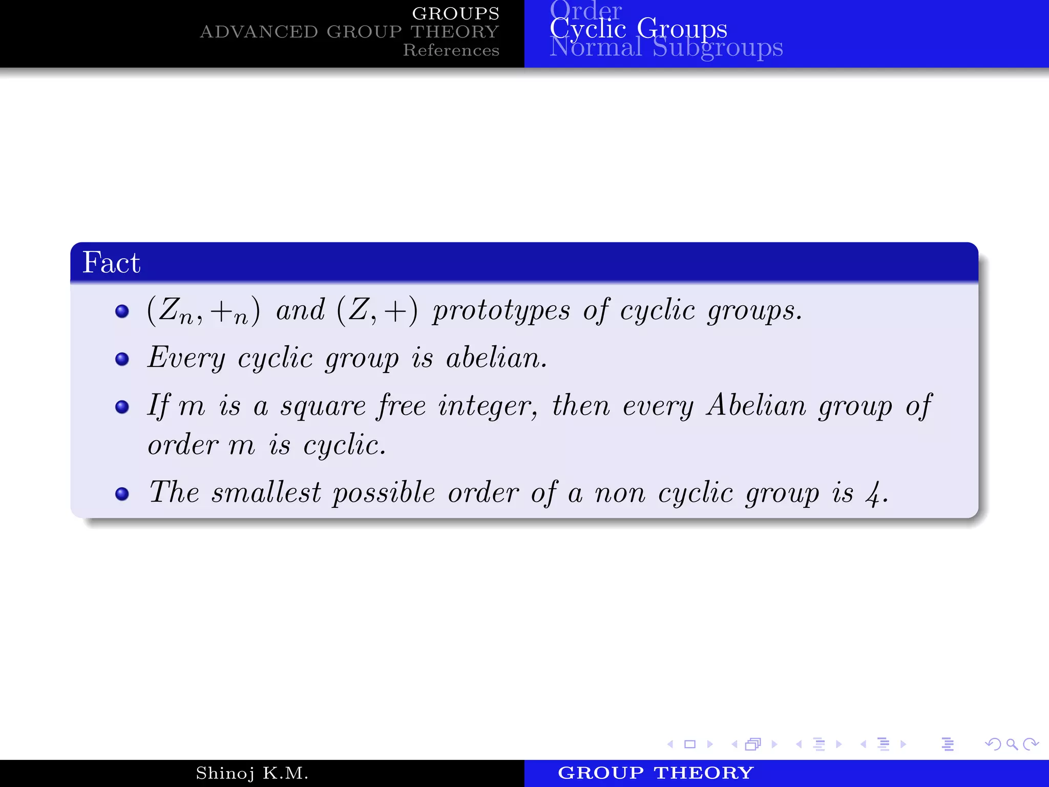 Group Theory | PDF