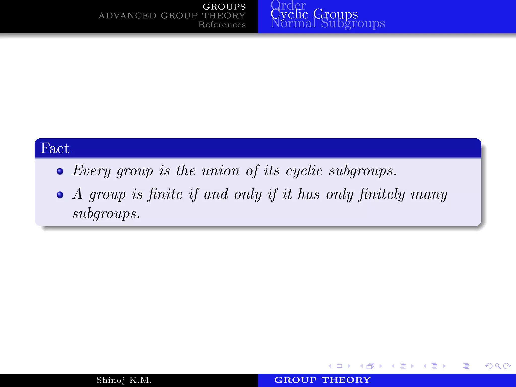 Group Theory | PDF