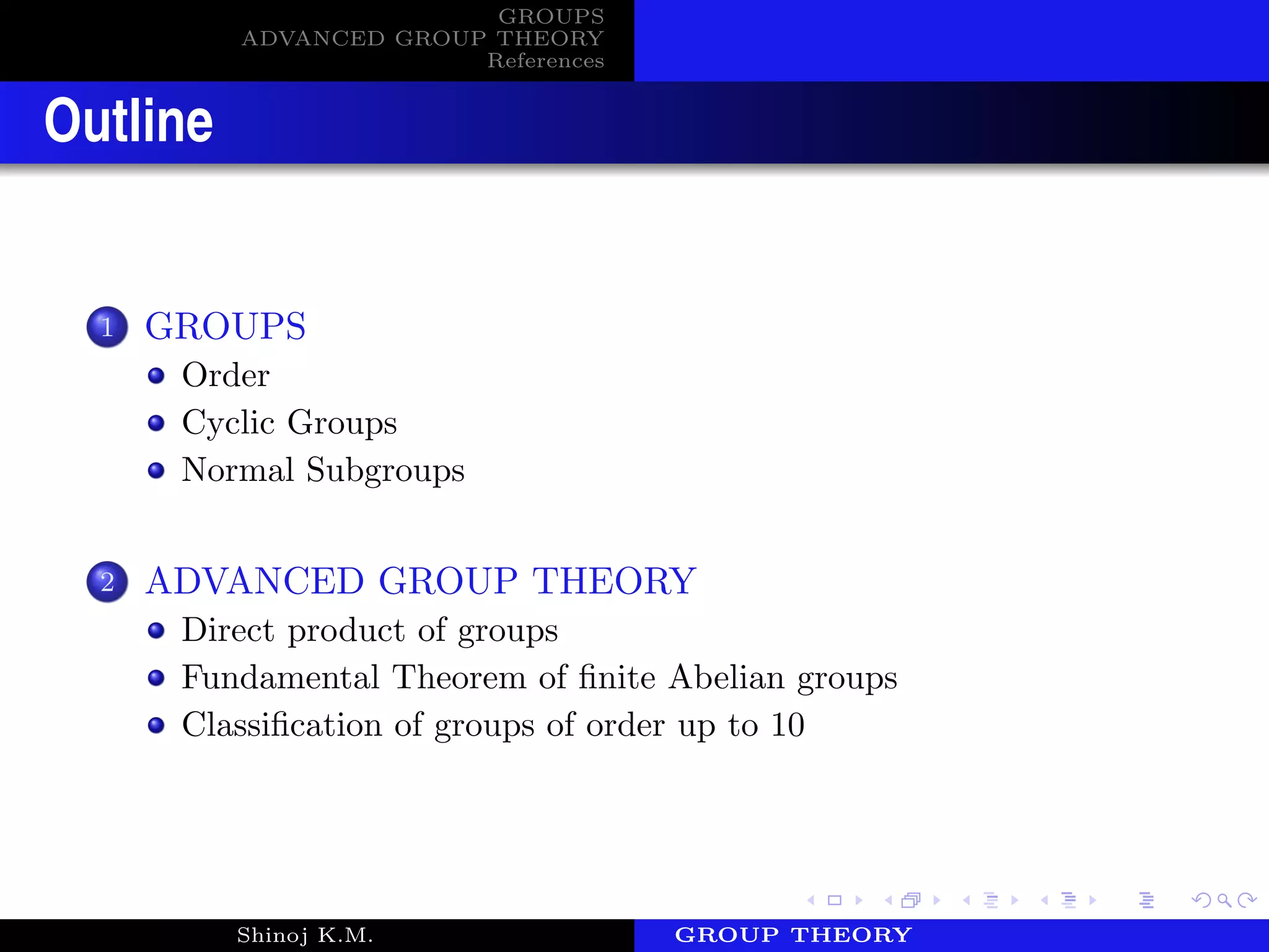 Group Theory | PDF