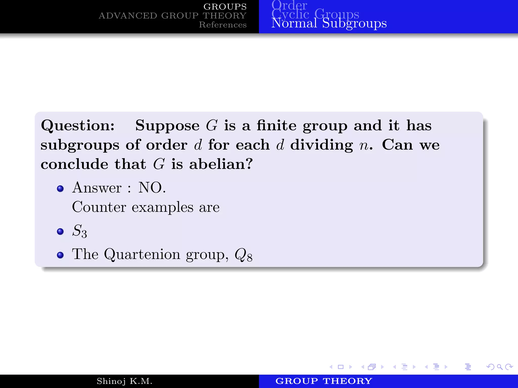 Group Theory | PDF