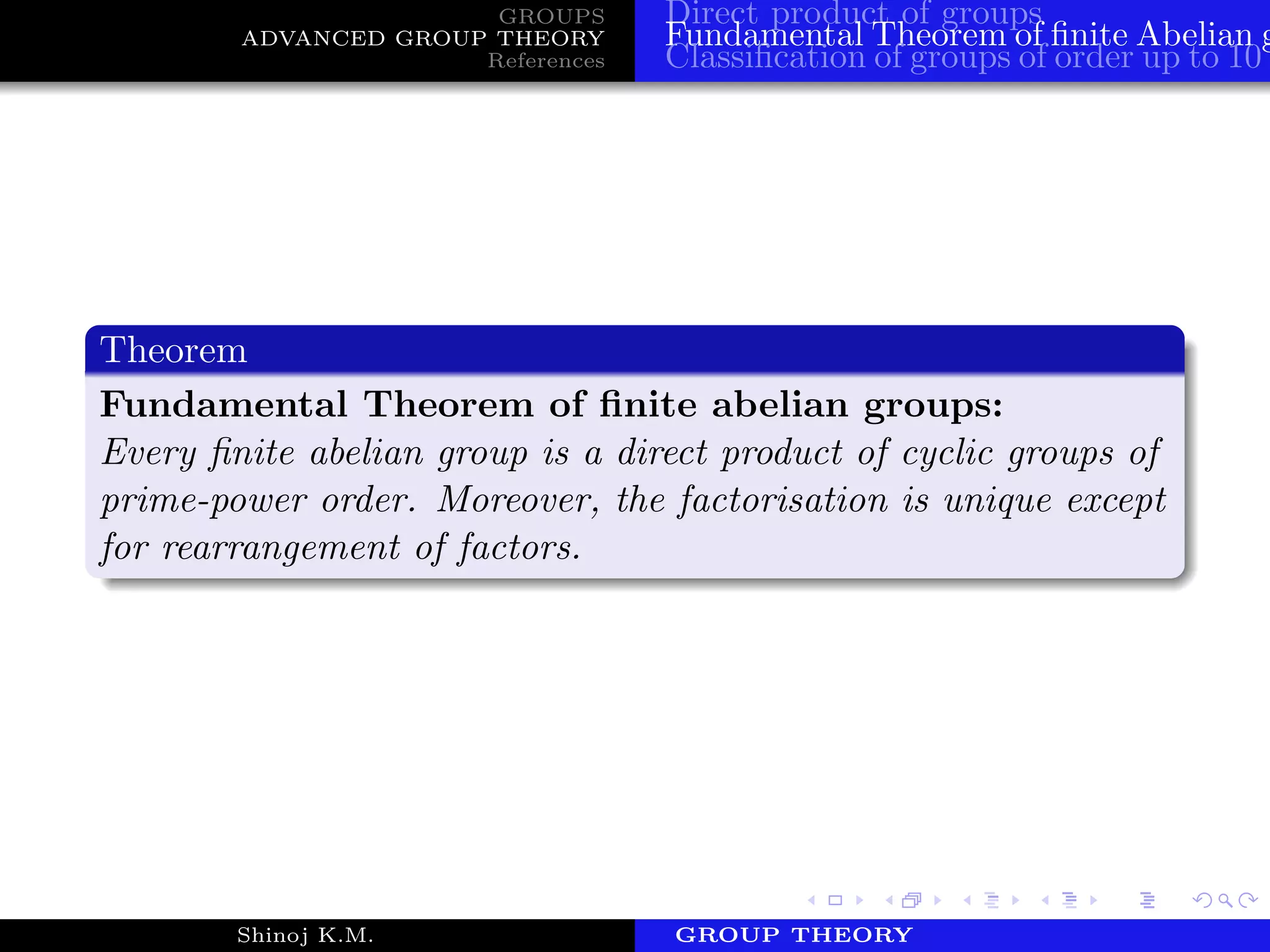 Group Theory | PDF