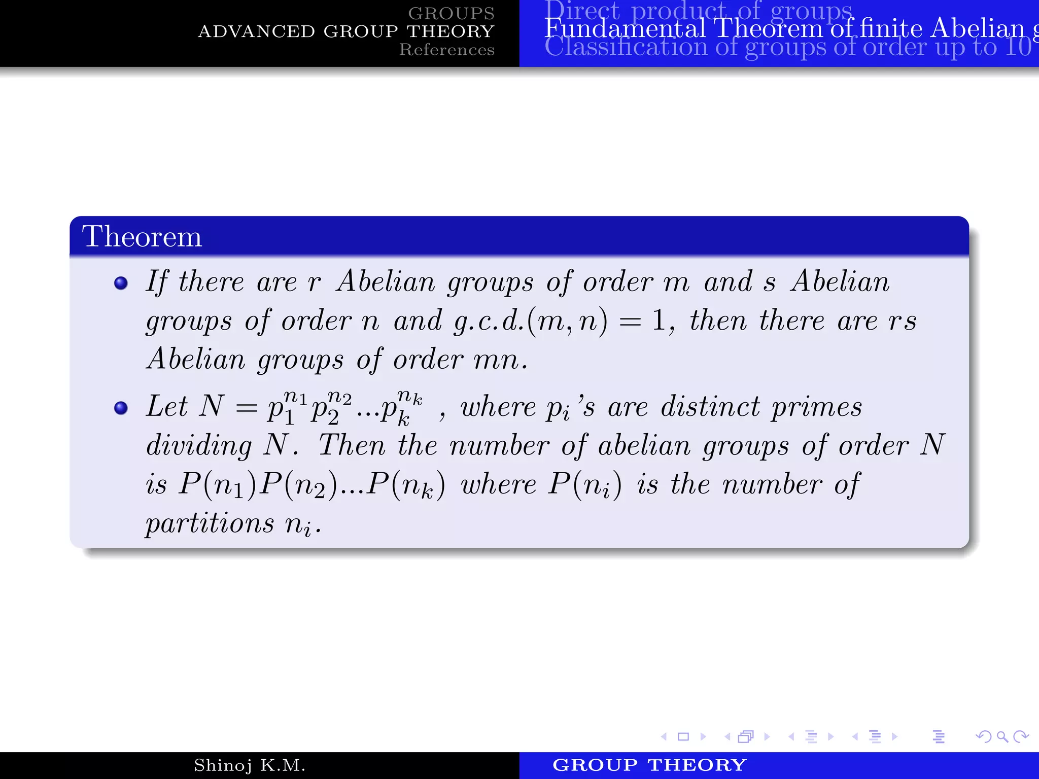 Group Theory | PDF