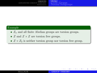 Group Theory | PDF