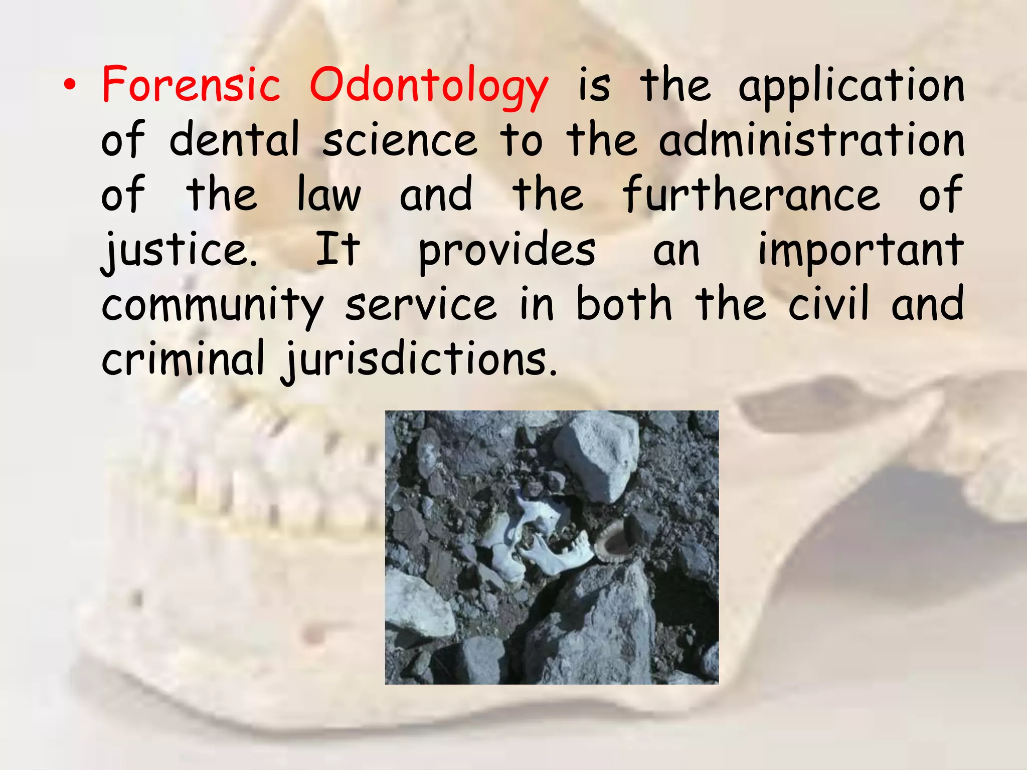 FORENSICS IN ENDODONTICS | PPTX