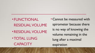 mokshith ppt.pptx spirogram physiology seminar | PPT