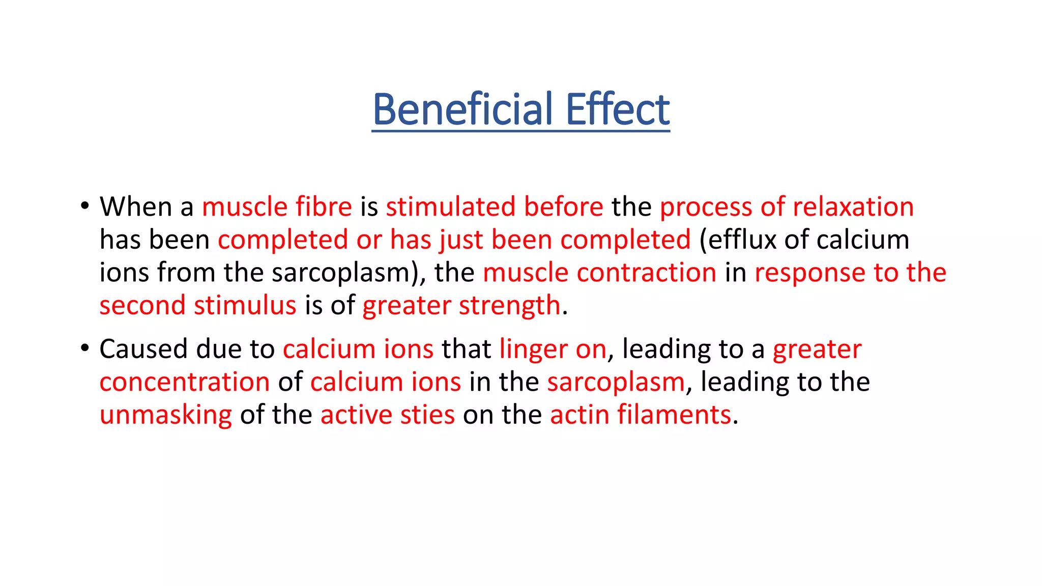 Molecular basis of Skeletal Muscle Contraction | PPTX