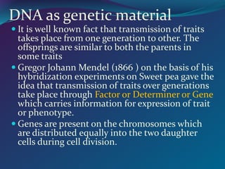 Mol genet-3a. dna sbg materi genetik | PPT