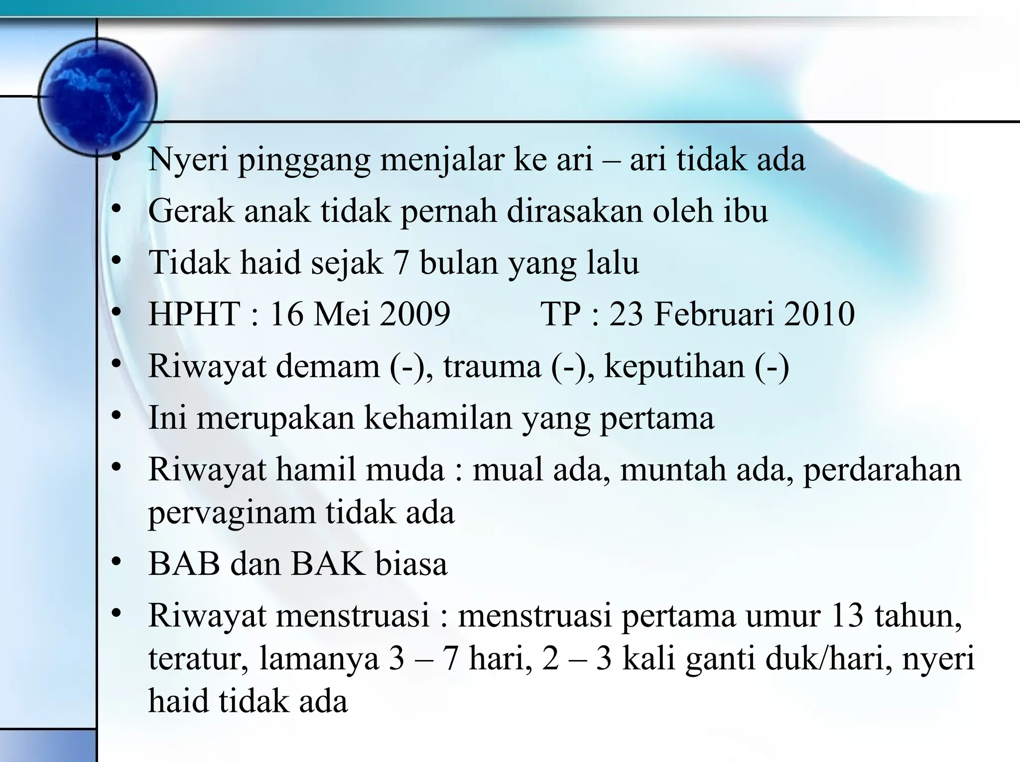 Mola Hidatidosa Obgyn case report study.ppt