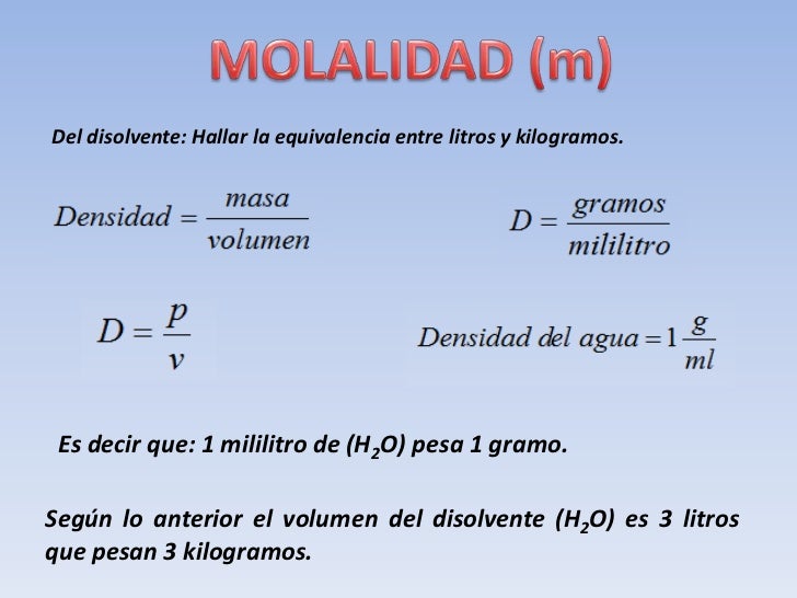 Molalidad 01