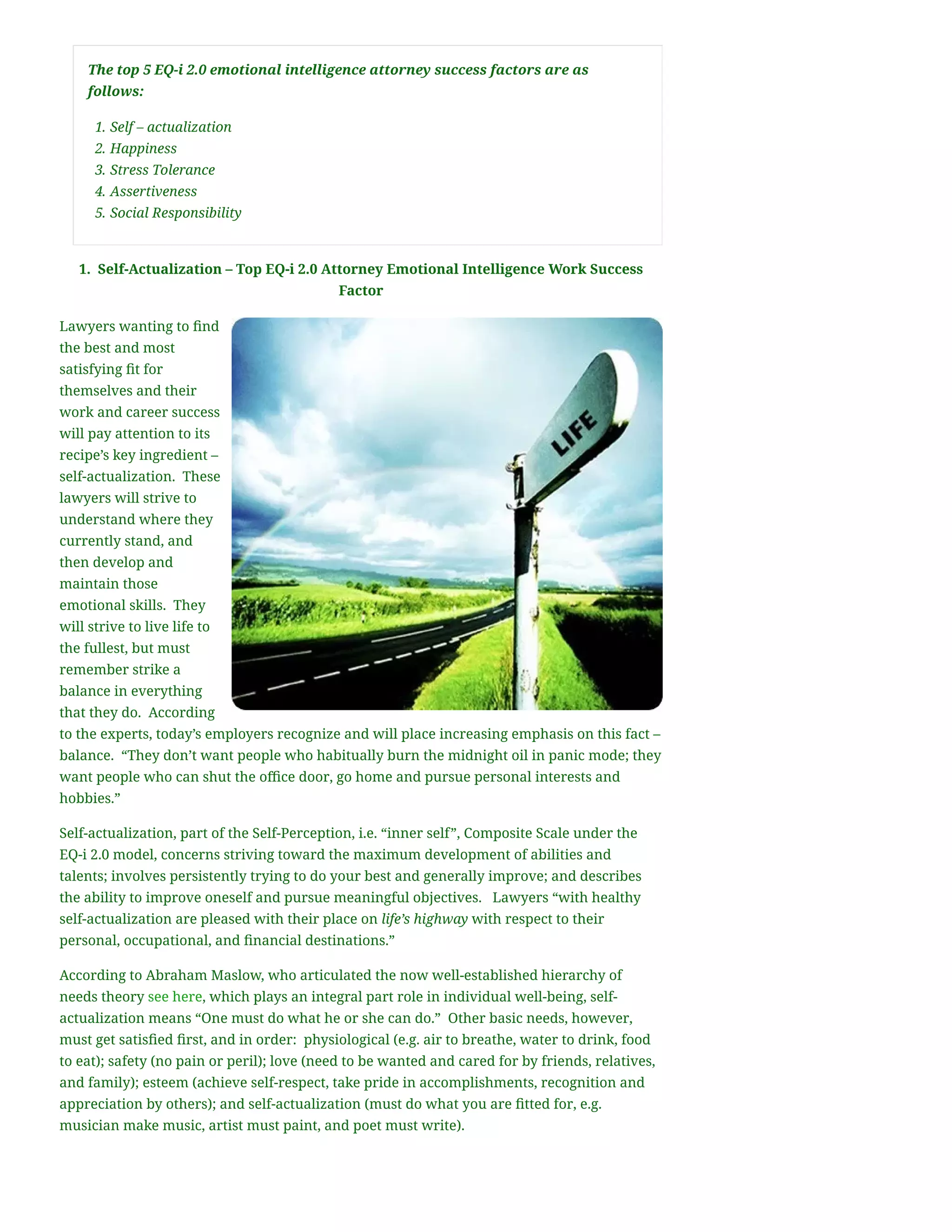 Psycholawlogy emotional intelligence stress management articles | PDF