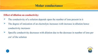 Molar conductance and transport numbers.pptx
