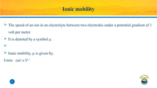 Molar conductance and transport numbers.pptx