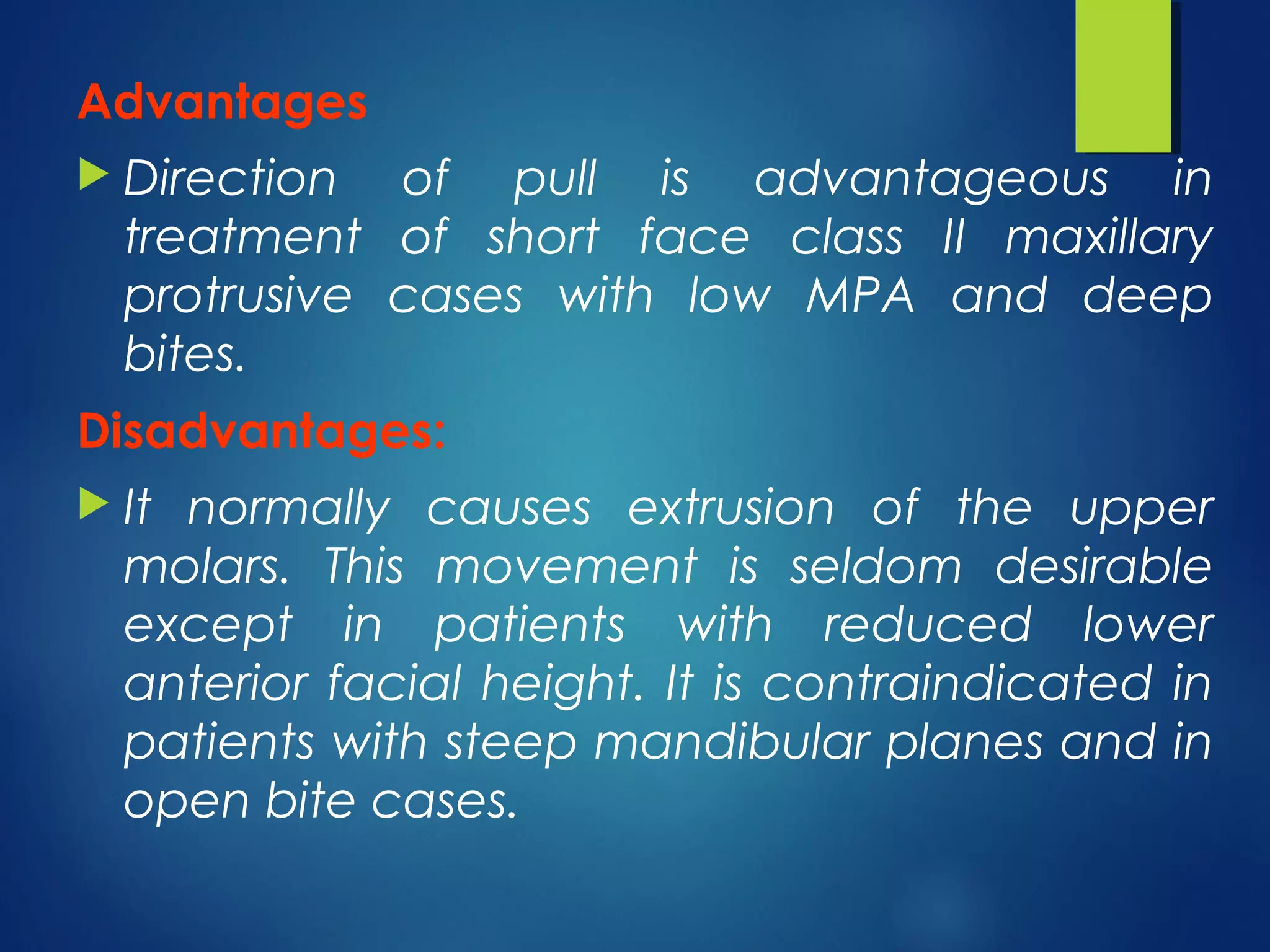 Molar distalisation | PPT