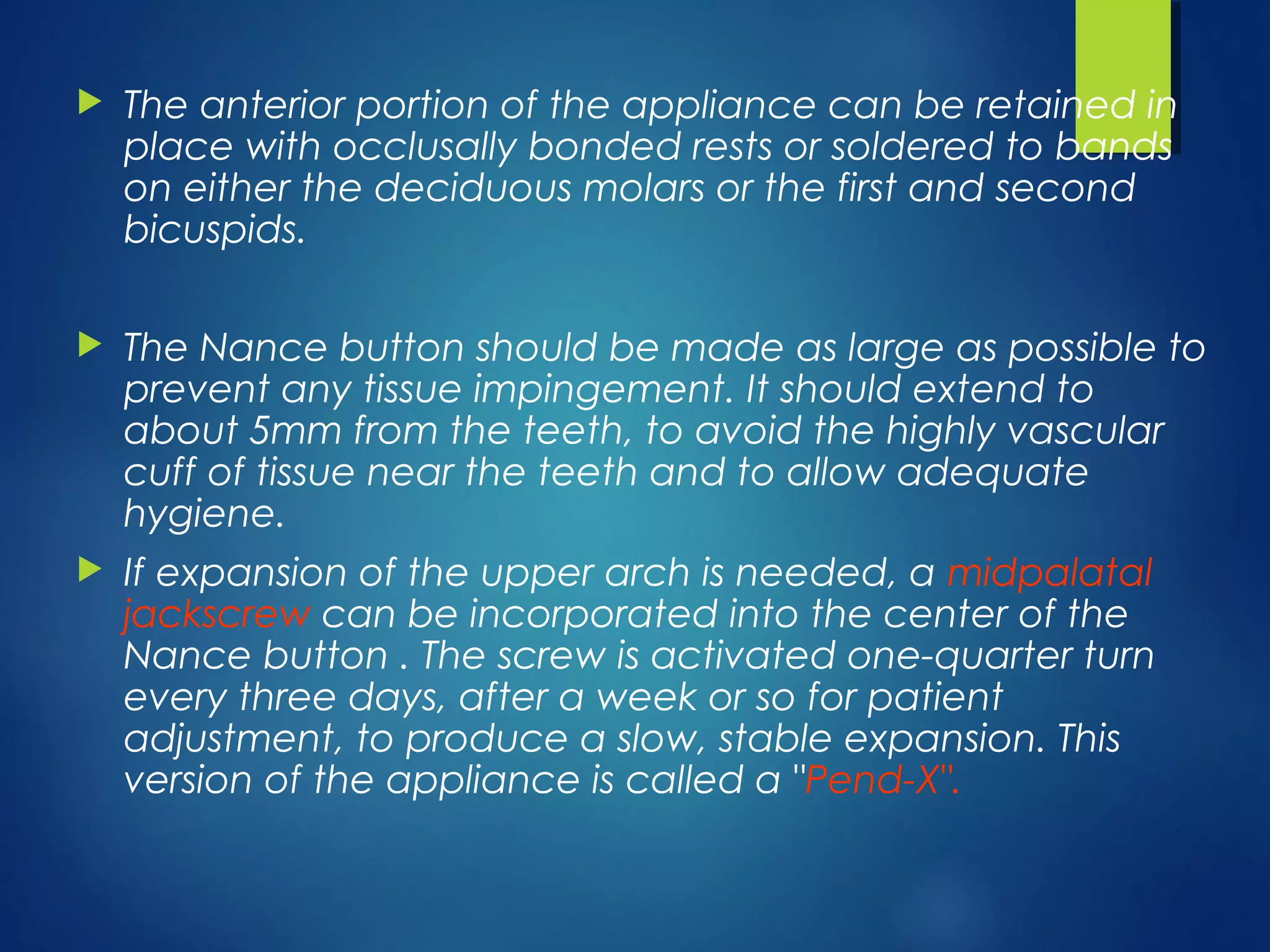 Molar distalisation | PPT