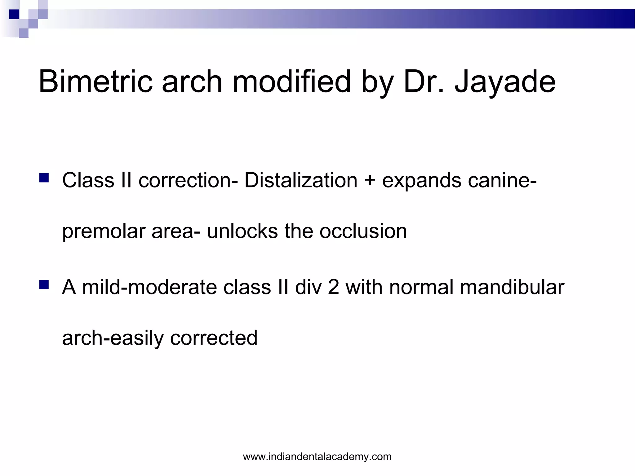 Molar distalization | PPT