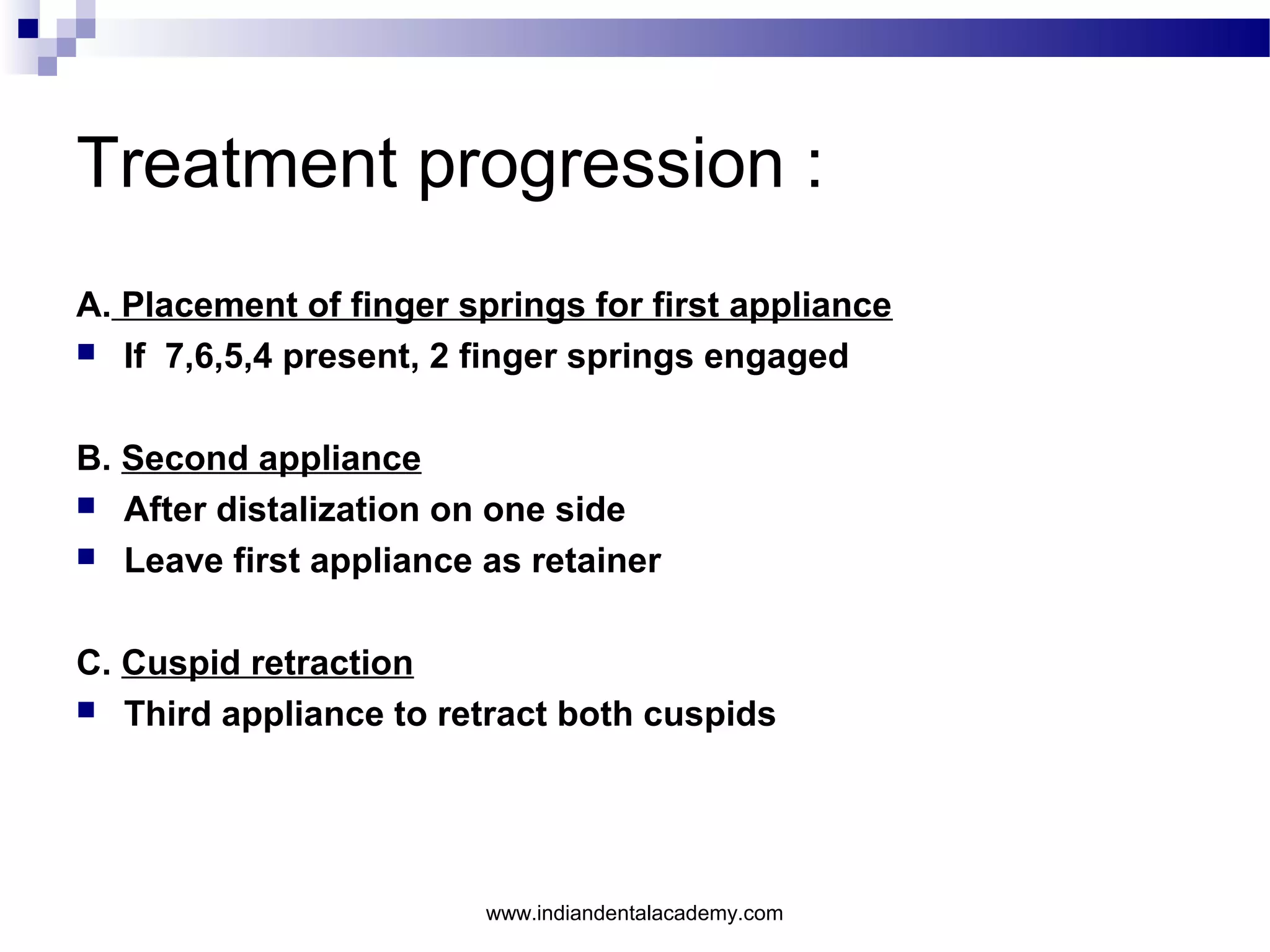 Molar distalization | PPT