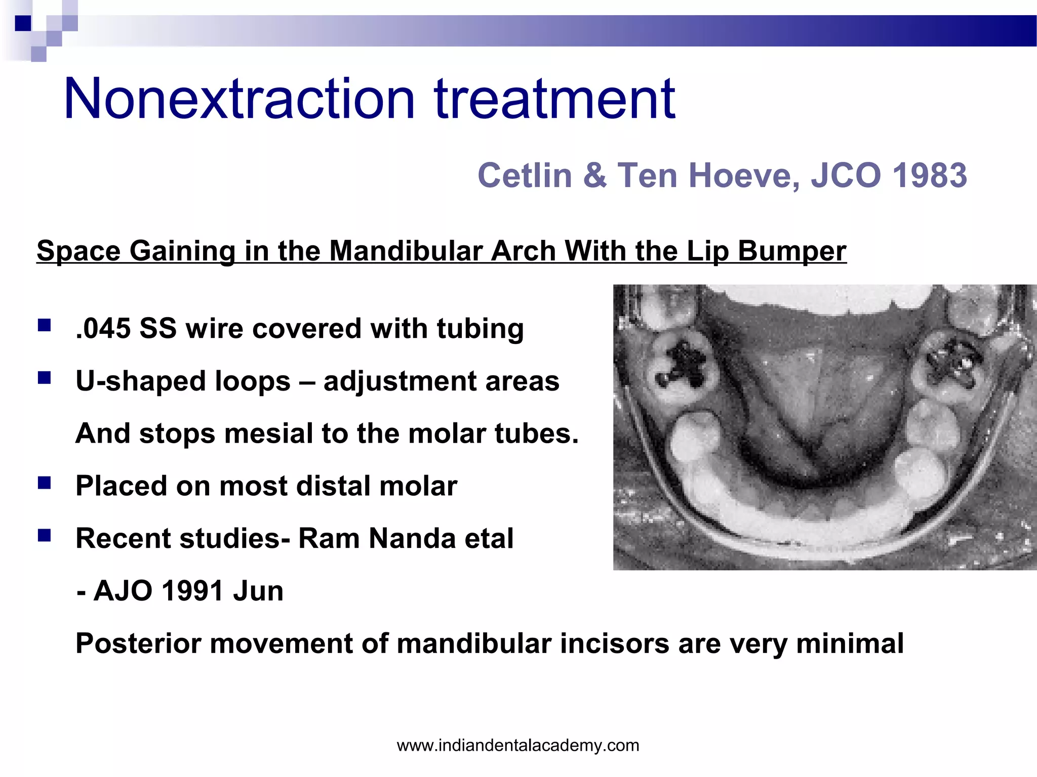 Molar distalization | PPT