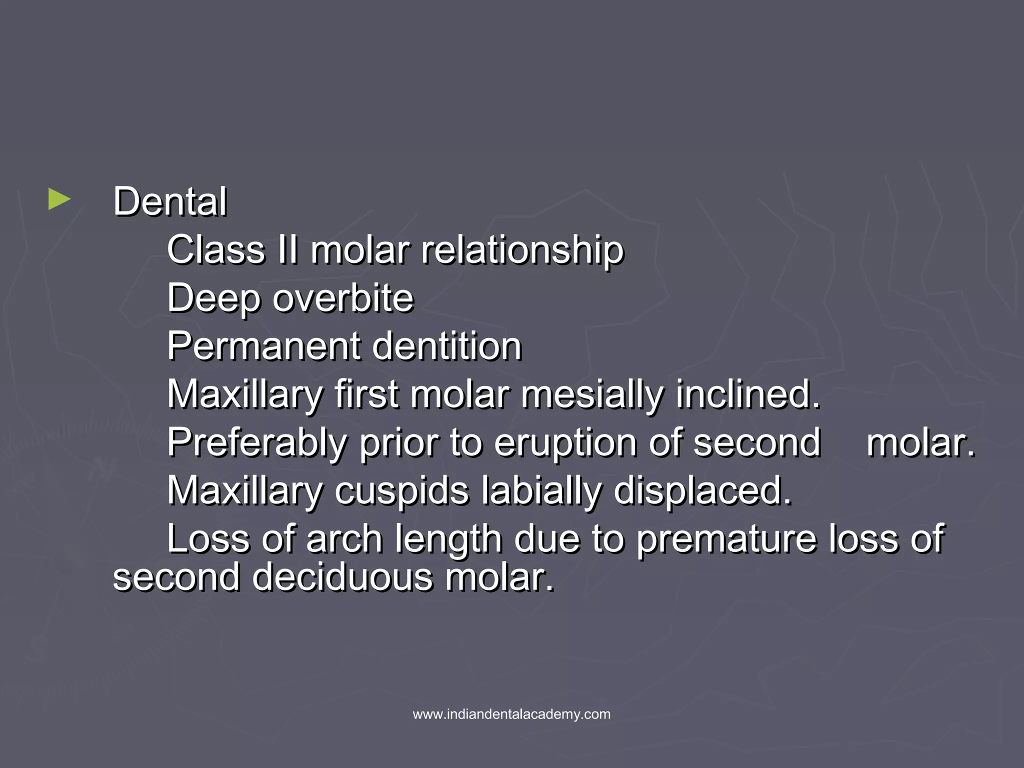 Molar distalization | PPT
