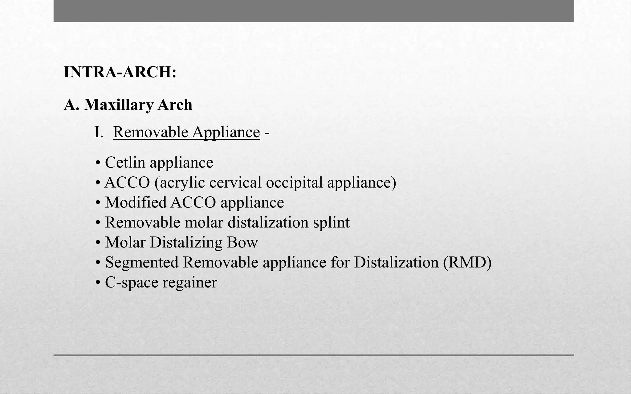 Molar distalisation in Orthodontics | PPTX