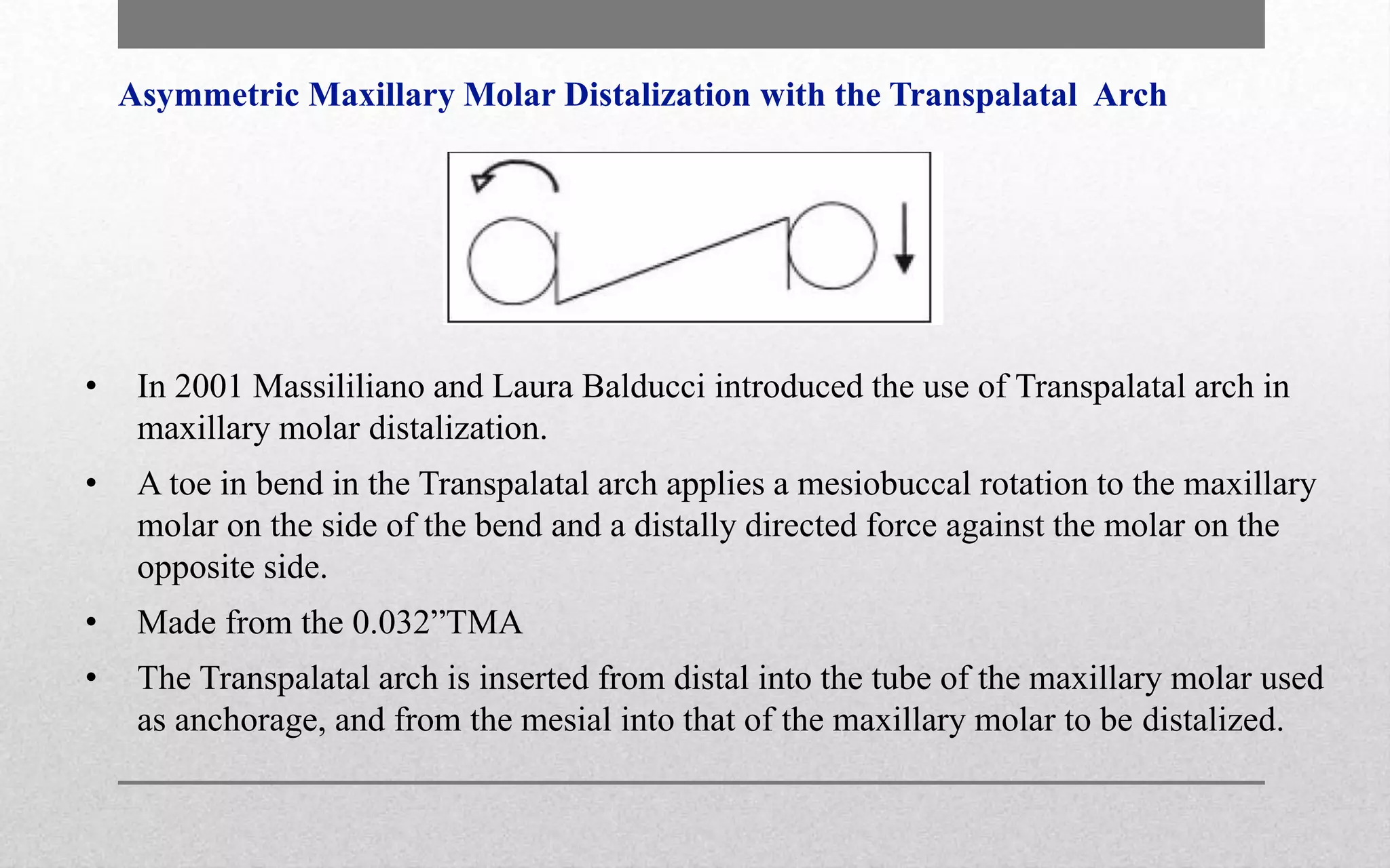 Molar distalisation in Orthodontics | PPTX