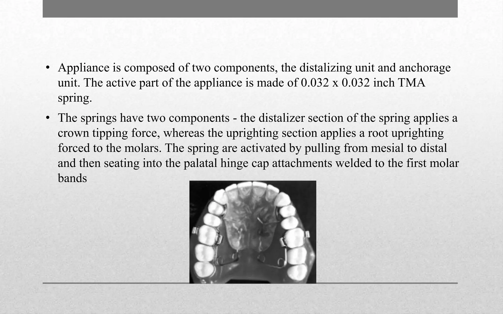 Molar distalisation in Orthodontics | PPTX