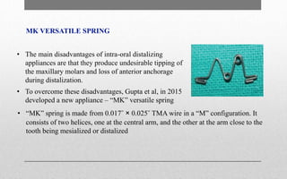 Molar distalisation in Orthodontics | PPTX